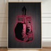 Boxing Gloves Neon Sign Motivation Boxer Wall Art, Sports Gym Canvas ...