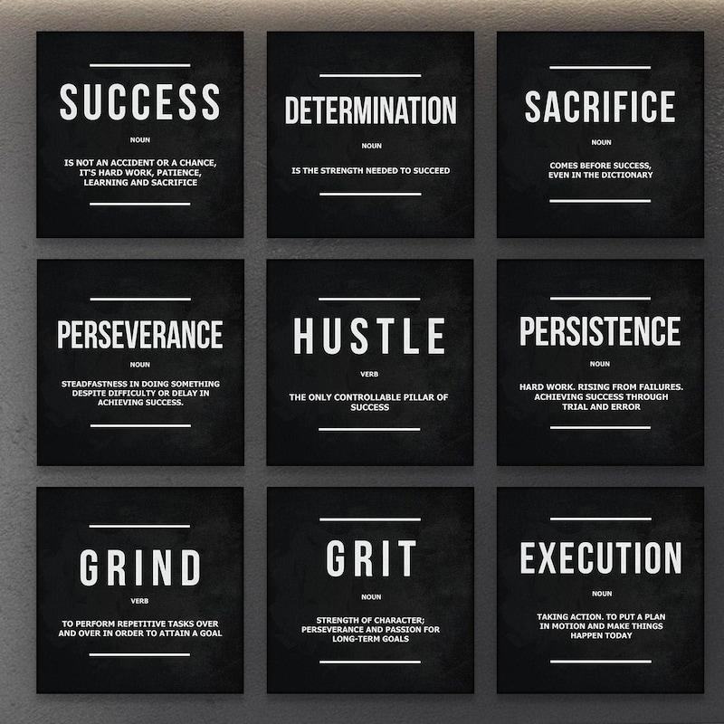 Motivational Posters - Etsy