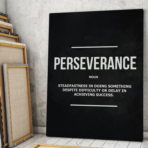 Entrepreneur Noun Definition Print Canvas Wall Art Office - Etsy