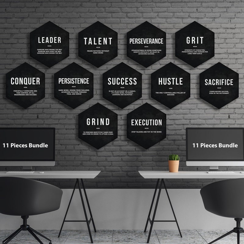 Hexagon Sign - Etsy