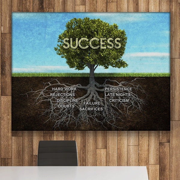 Success Tree Poster - Etsy