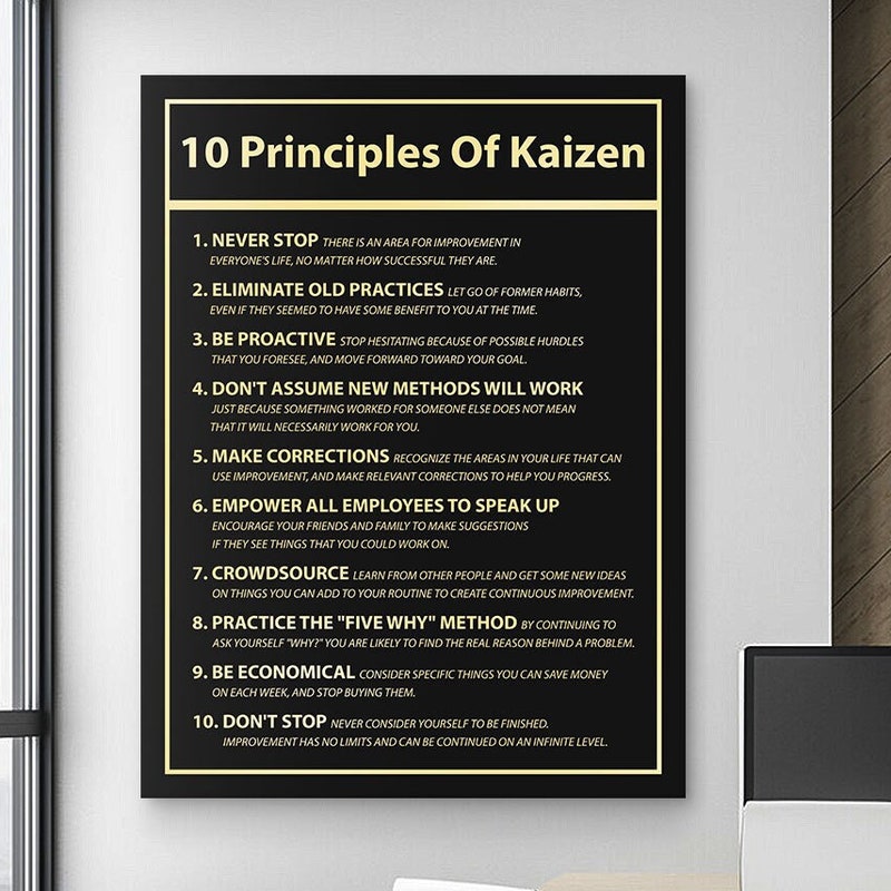 Kaizen Art Print - Etsy