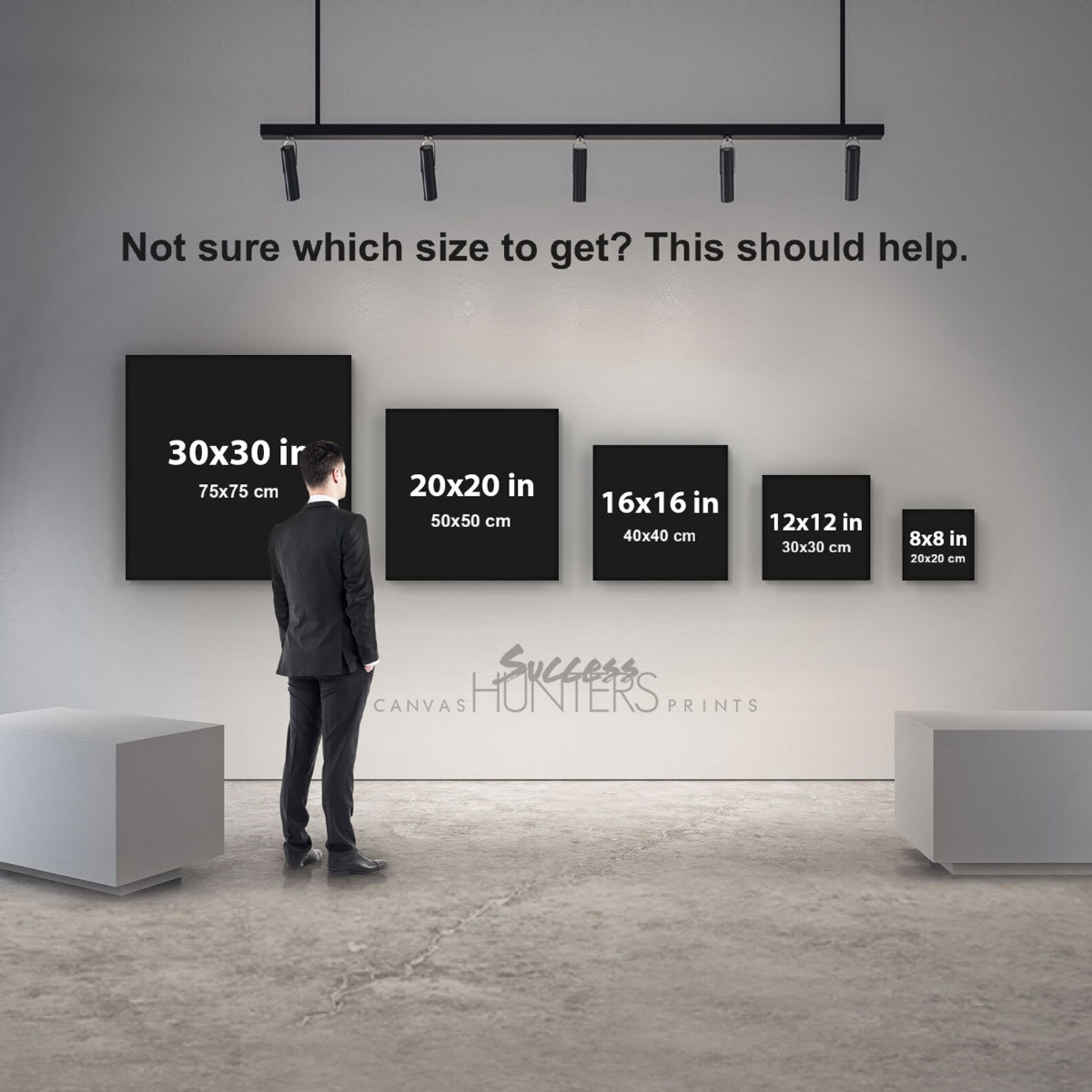 6x Success Office Decor Motivational Wall Art Canvas Prints - Etsy