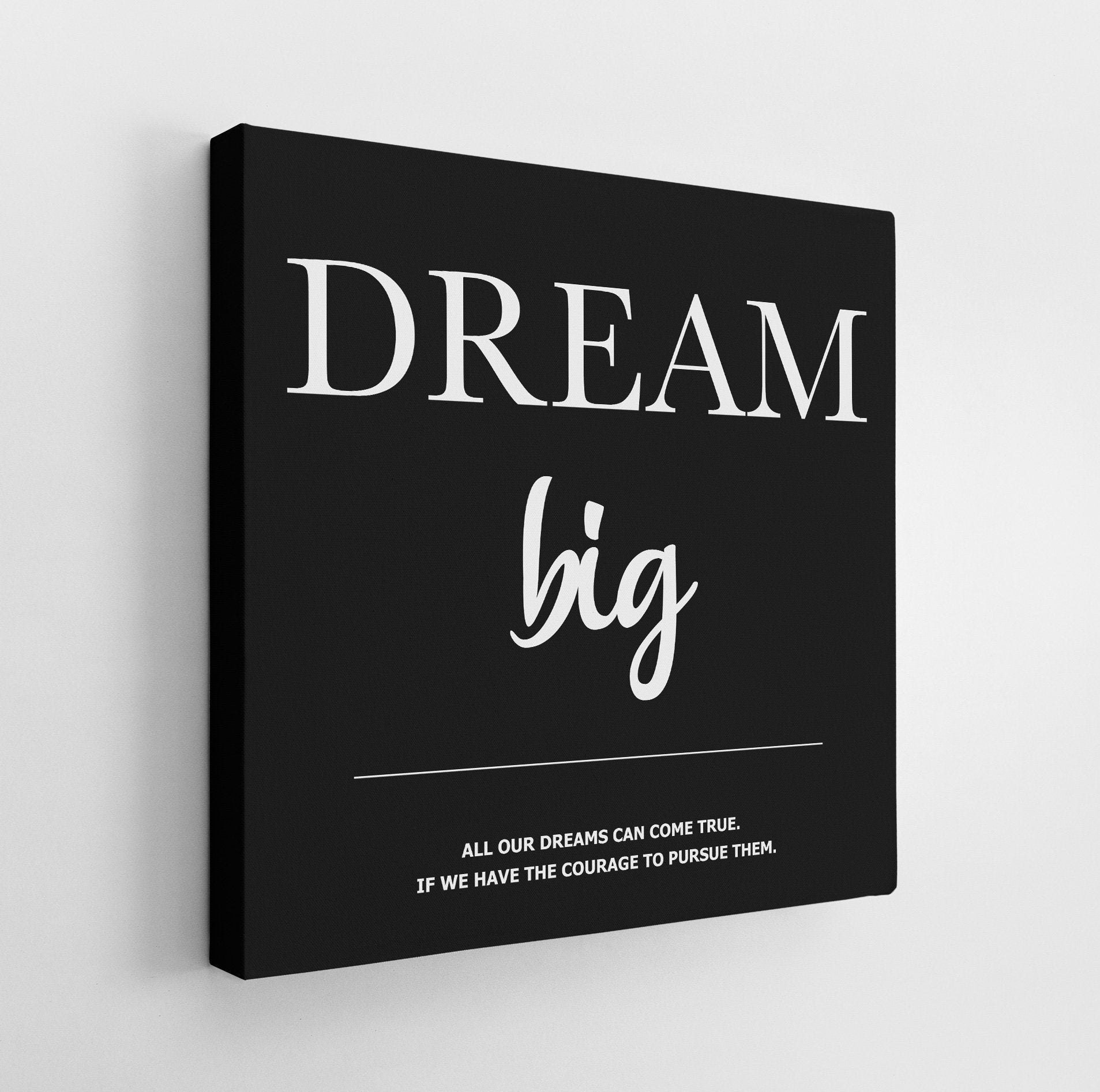 6x Motivational Wall Art Set, Office Quote Prints, Black and White ...