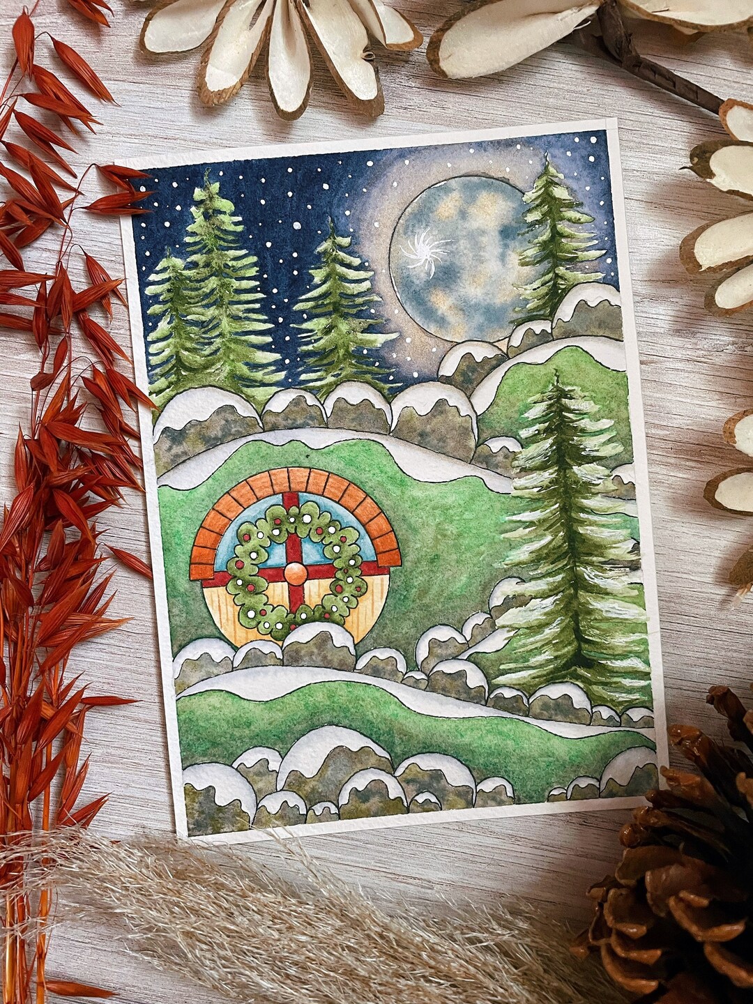 Hobbit House, Hobbit Hole, Hobbit, Hobbiton, Lotr, Rolling Hills, Snow ...