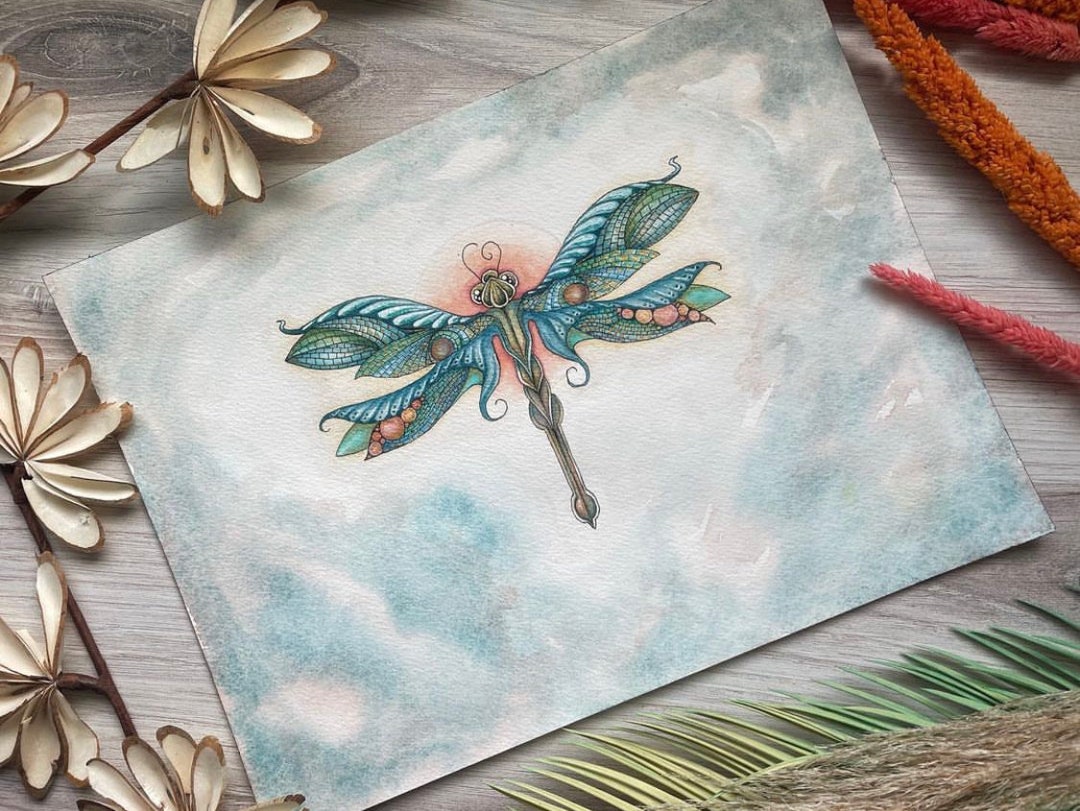 Libélula, Libélula dolorida, Libélula azul, Bicho, Bichos, Iridiscente, Azul, Granulación ...