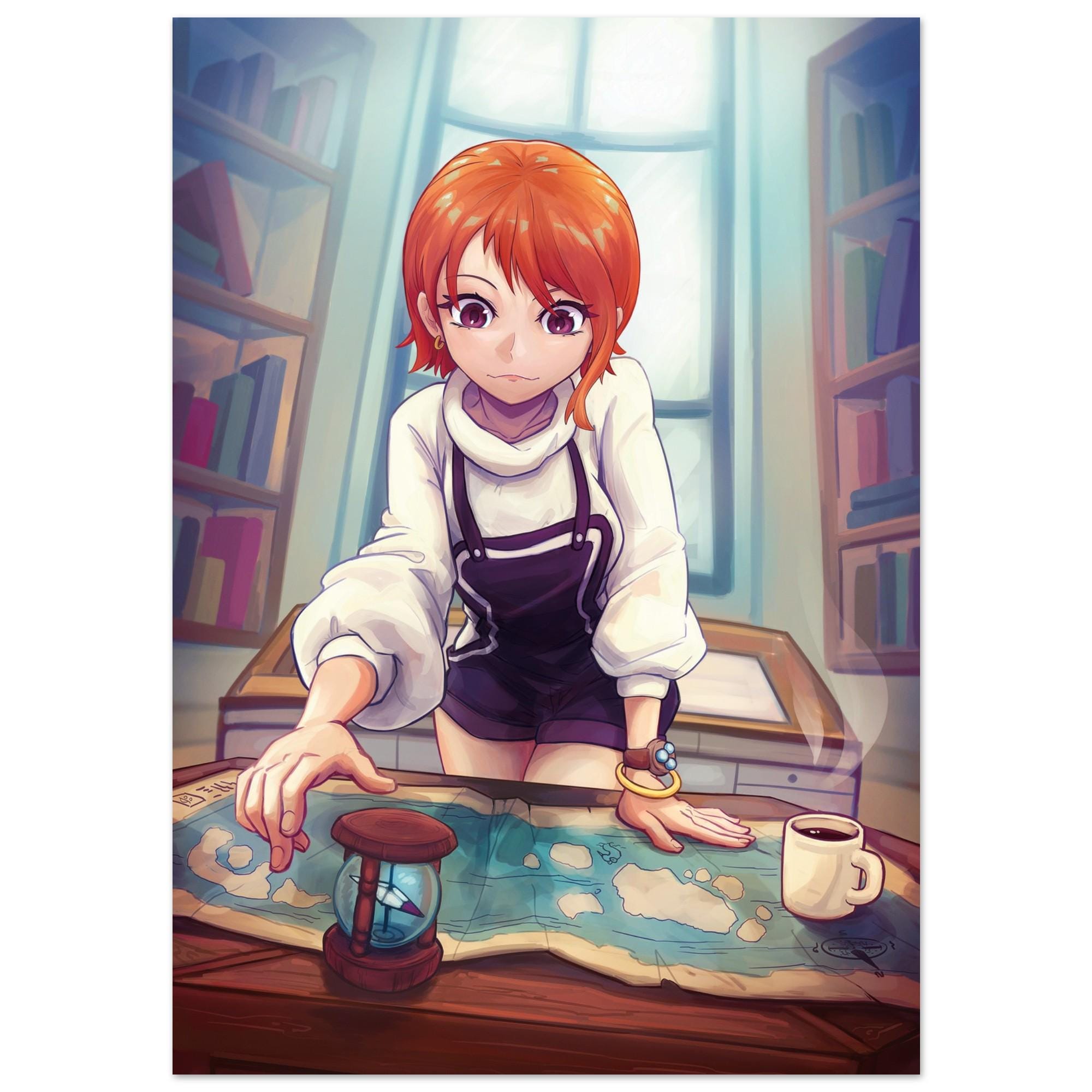 One Piece Nami Print - Etsy