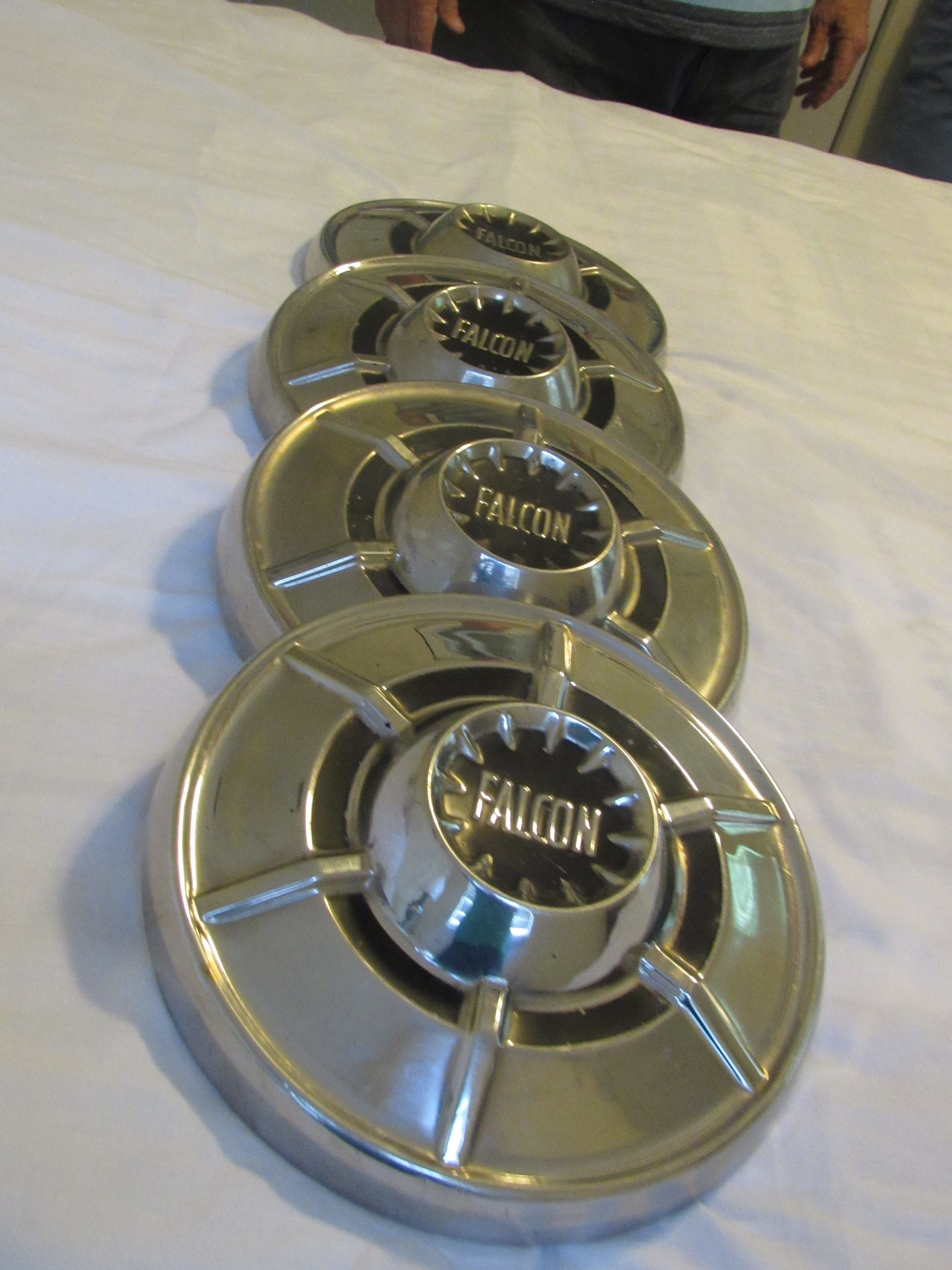 1960's Ford Falcon Hubcaps - Etsy