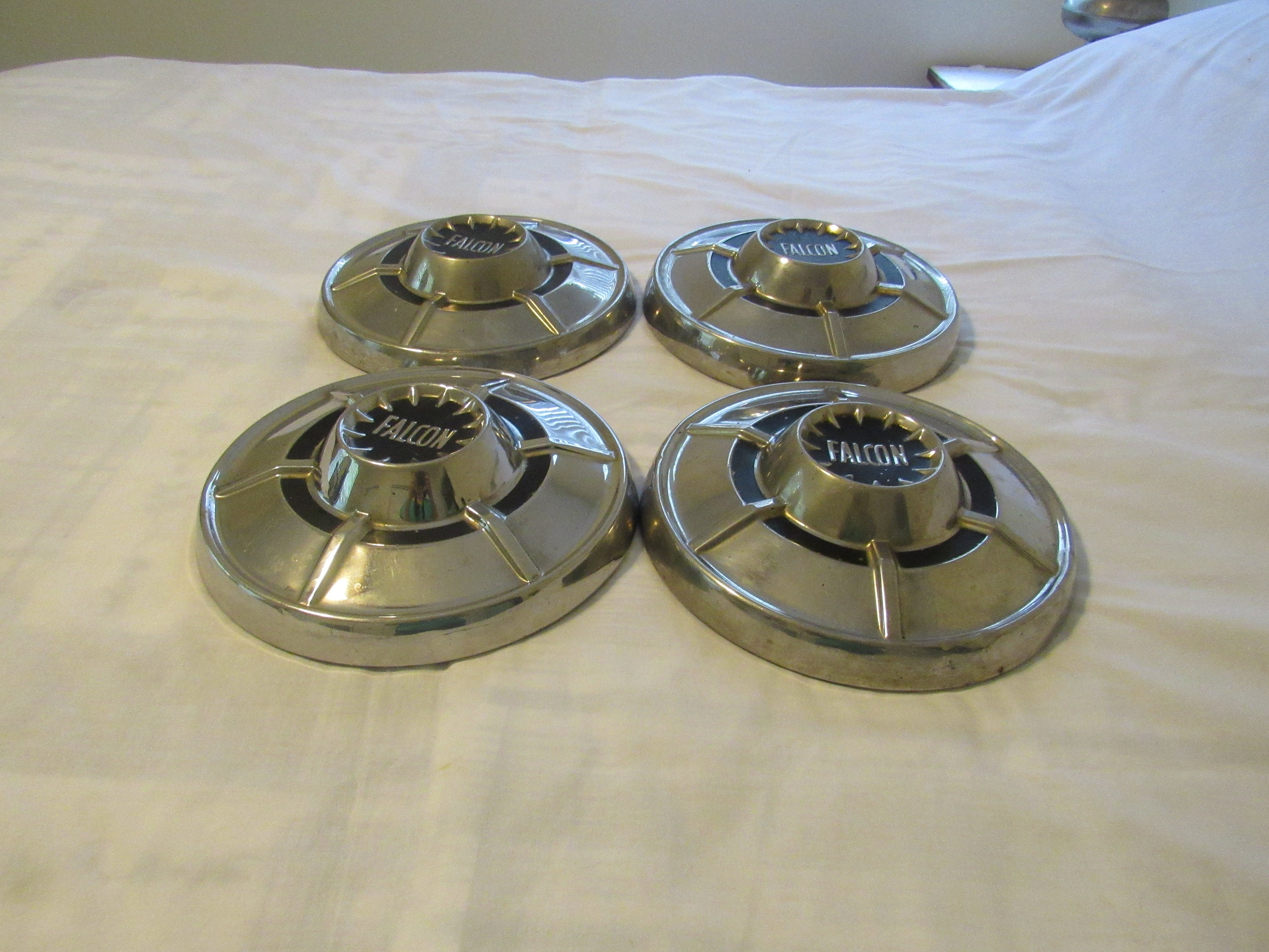 1960's Ford Falcon Hubcaps - Etsy