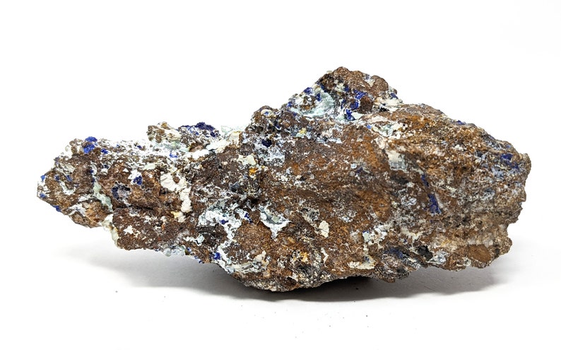 Home Décor Home & Living Rocks & Geodes 171 g Blue Azurite Crystals on ...