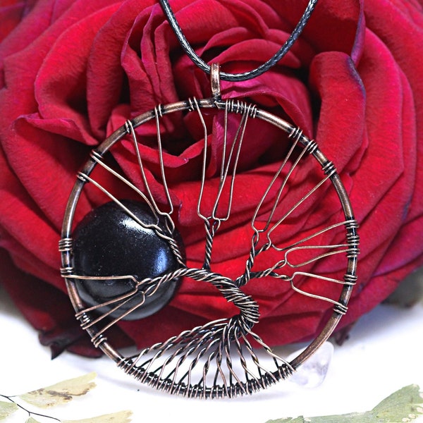 Wire Tree Necklace - Etsy