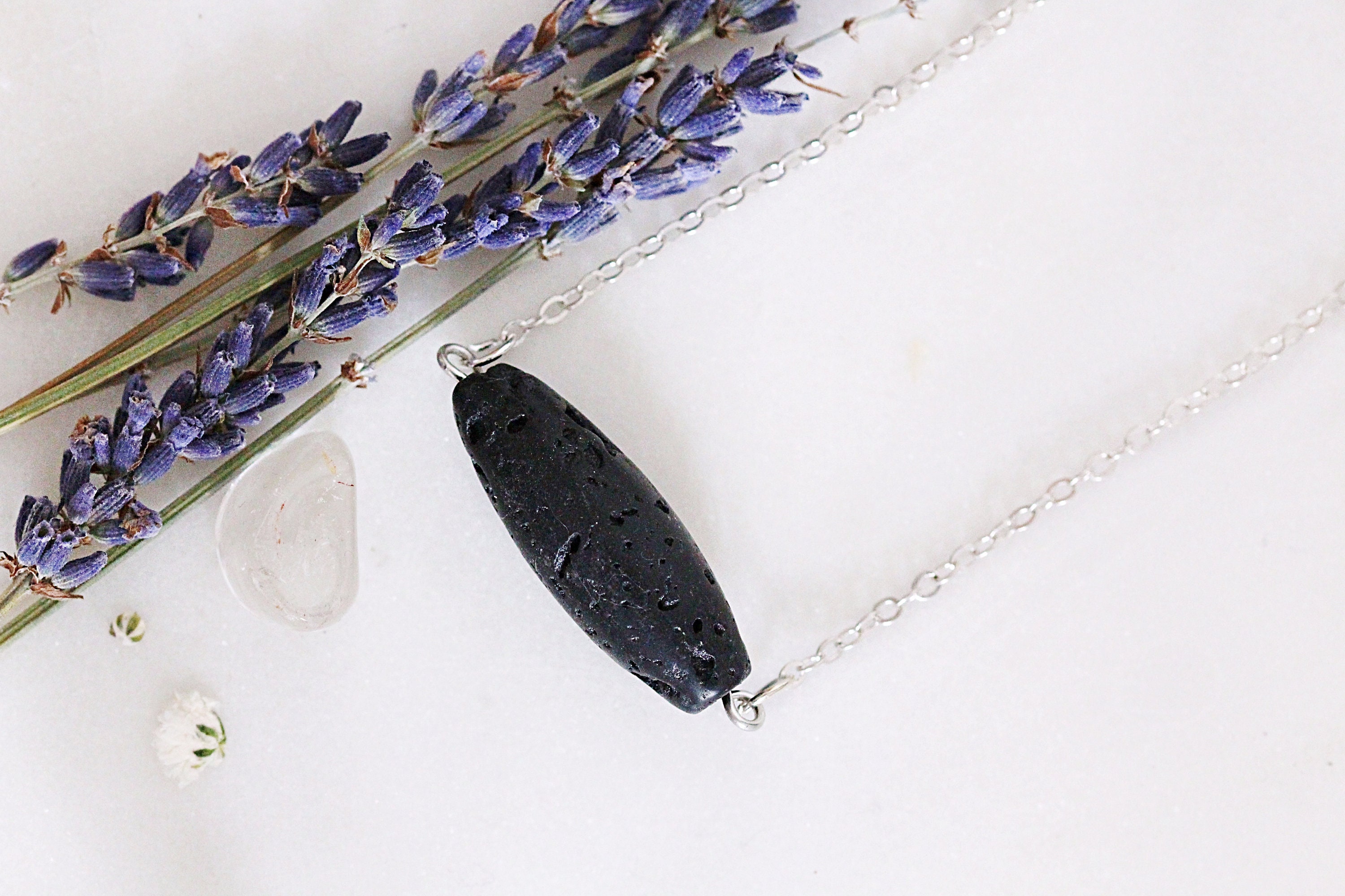 Lava Stone Necklace Aromatherapy Diffuser Necklace Lava | Etsy