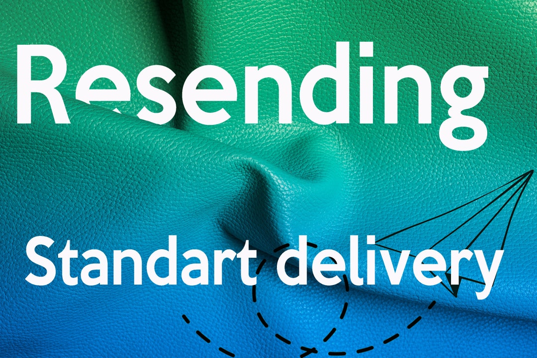 Resending Standart Delivery for Over 250grm. Weight - Etsy