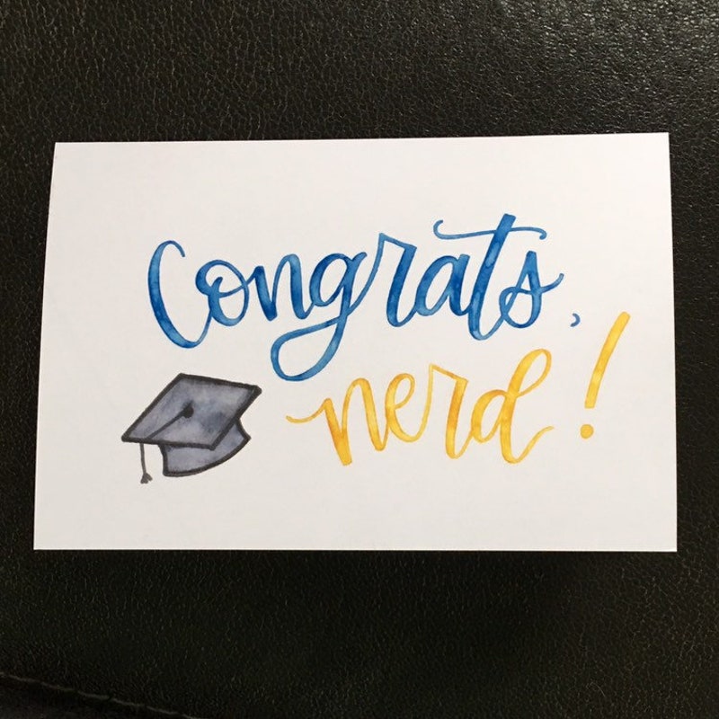 Nerd Card - Etsy