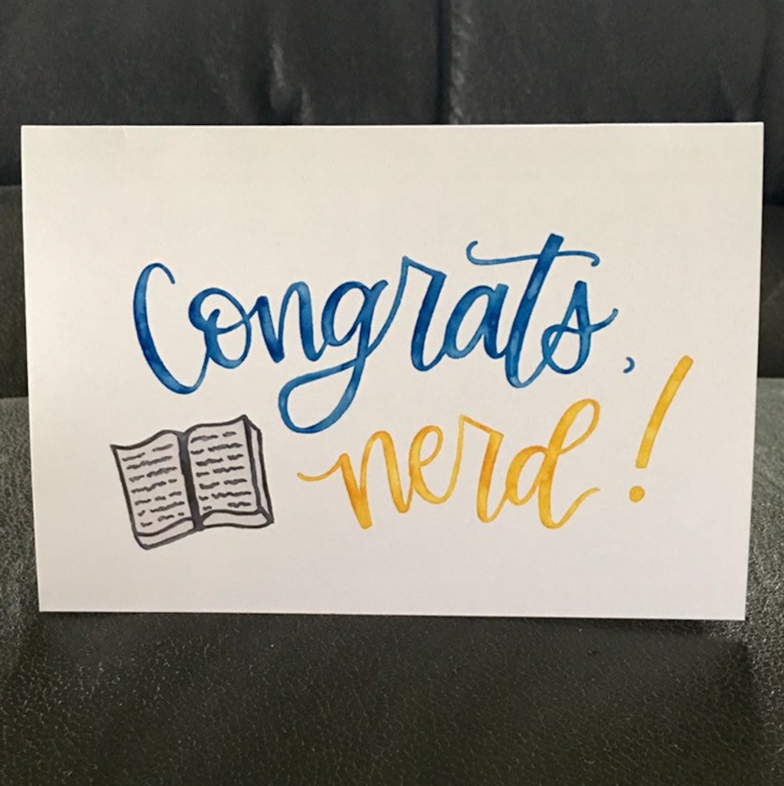 Congrats Nerd Graduation Card // Funny Graduation Card // - Etsy