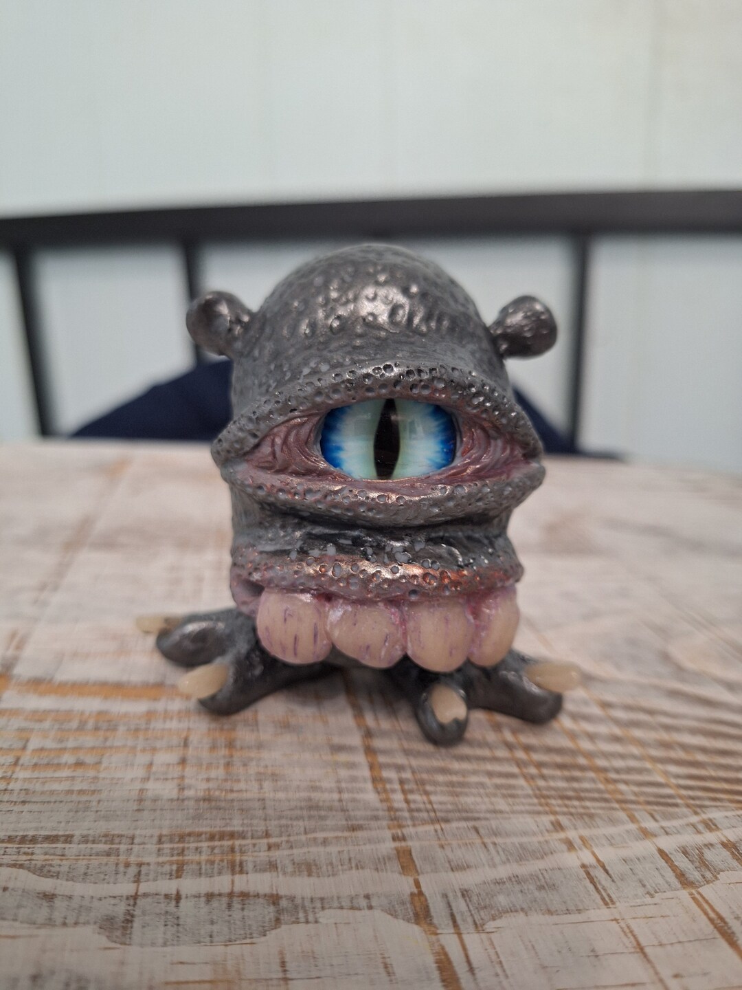 Polymer Clay Monster Figure Big Teeth Twisted Funny Friend - Etsy