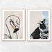 A4 Print Dohle digitale Illustration Rabe - Etsy.de