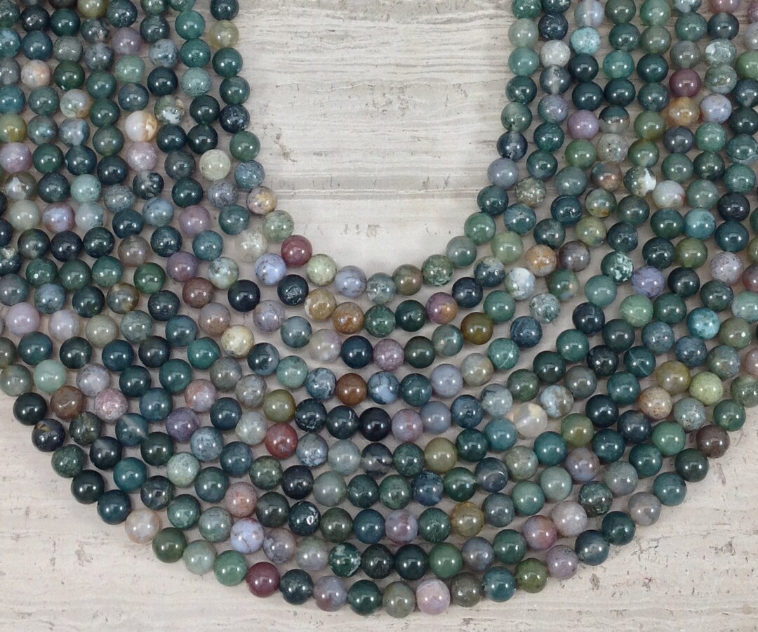 Fancy Jasper Round 6mm 8mm 10mm 12mm - Etsy