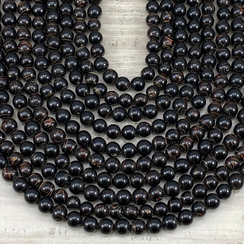 Black Corals Beads - Etsy