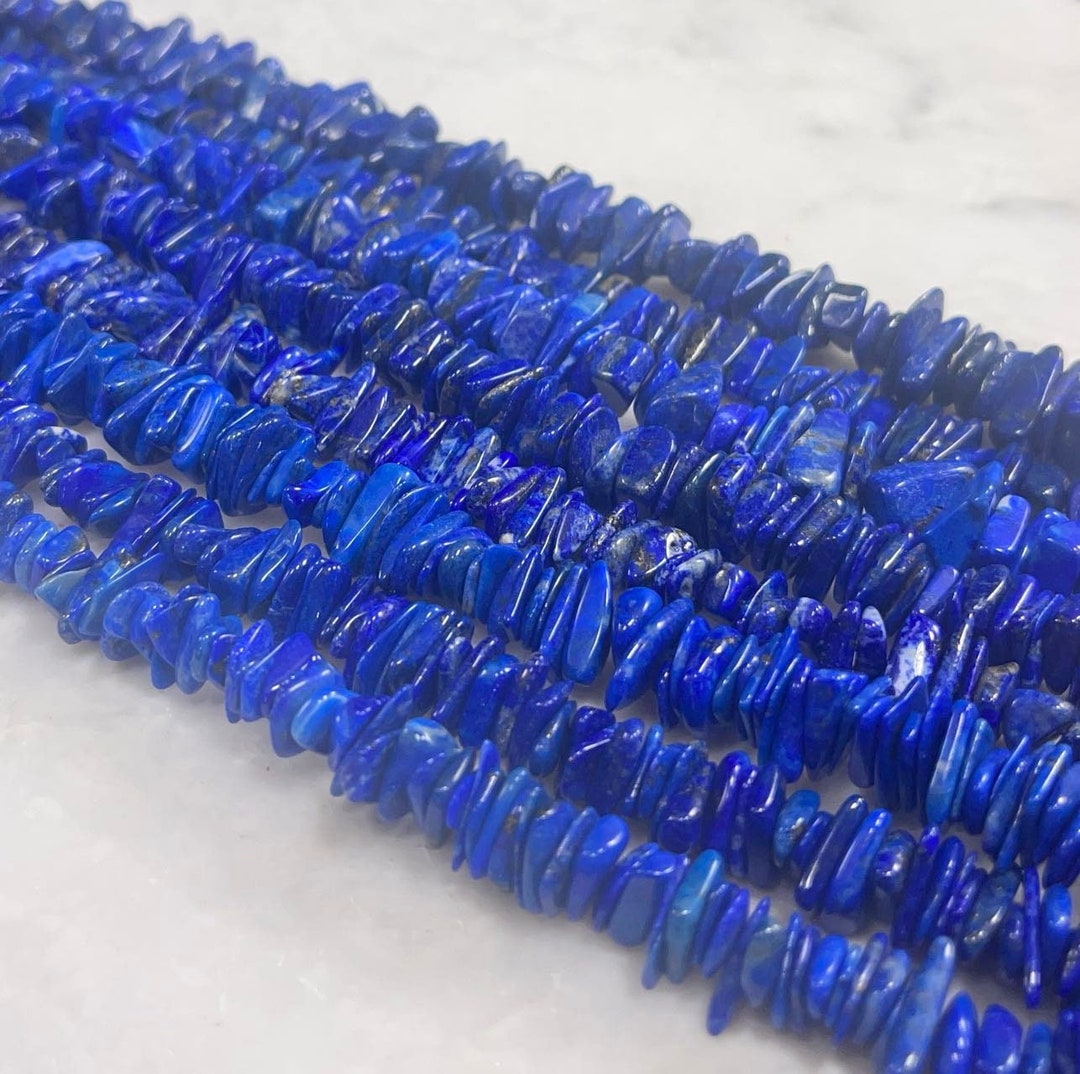 Natural Lapis 9-15mm Grade AA Chips - Etsy