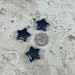Blue Sandstone, Star Pendant, 25x24mm (1pc) Blue Goldstone - Etsy