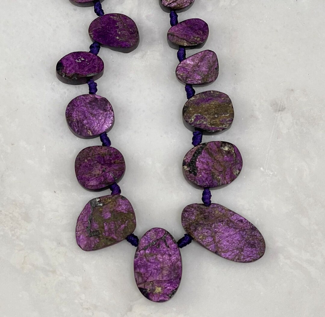 Rare Purpurite Top Drilled Freeform Shape, From Namibia, Africa - Etsy