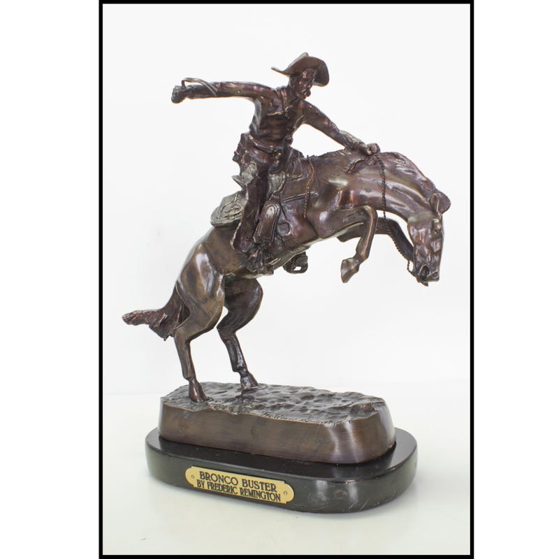 Bronze Remington Statues - Etsy