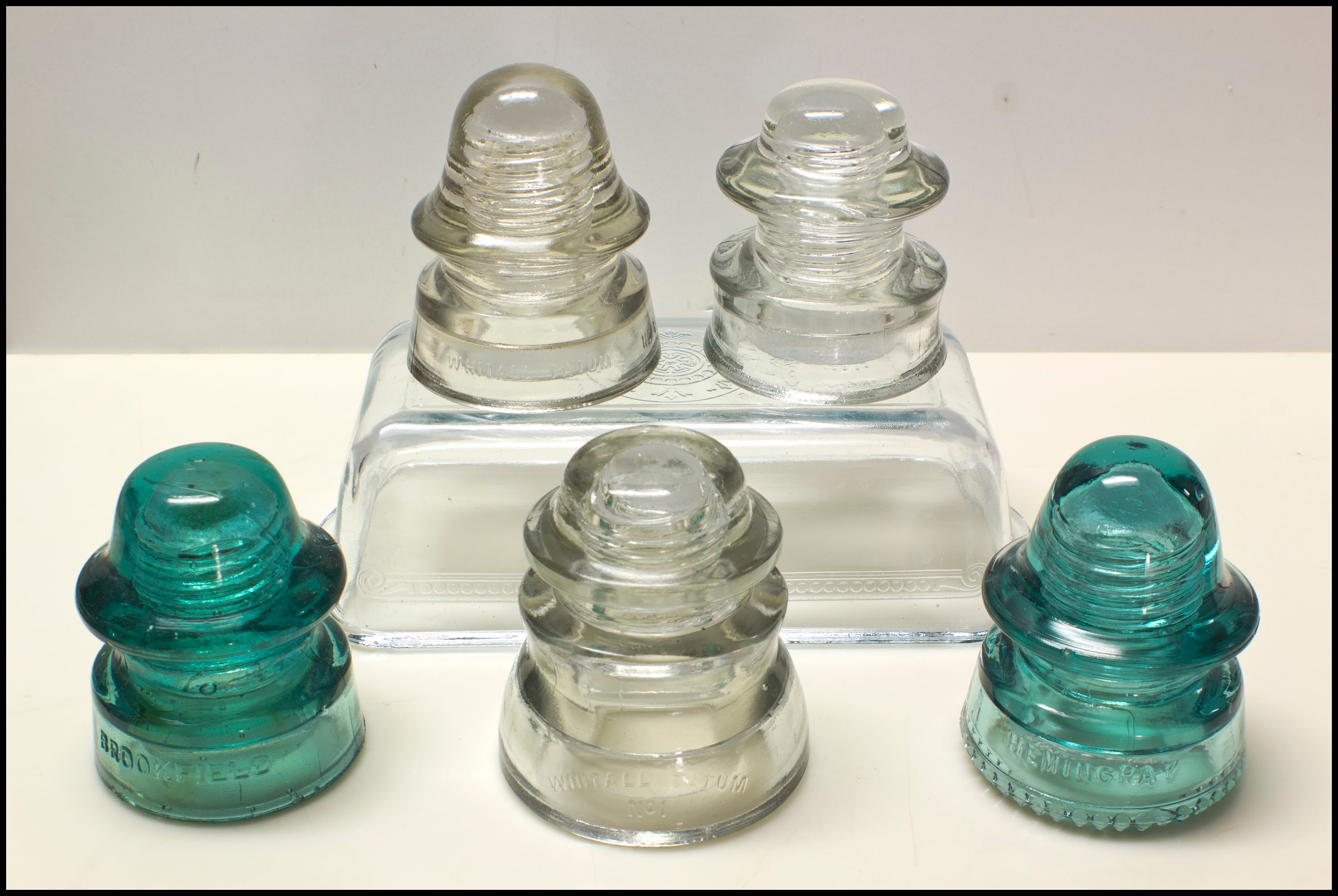 Antique Electric Line Insulators Chance