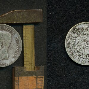 Silver Swedish Coins - Antique and Vintage Sweden Kronas and Ores - 9 ...