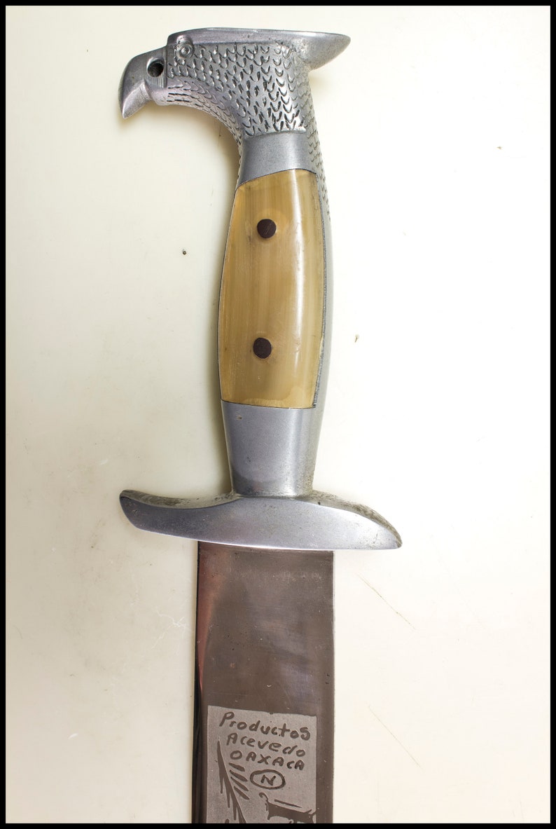 Vintage 1960s Etched Blade Mexican Machete Made by Acevedo - Etsy