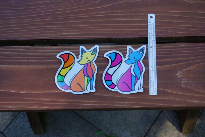 Pride Wolf Sticker | Etsy