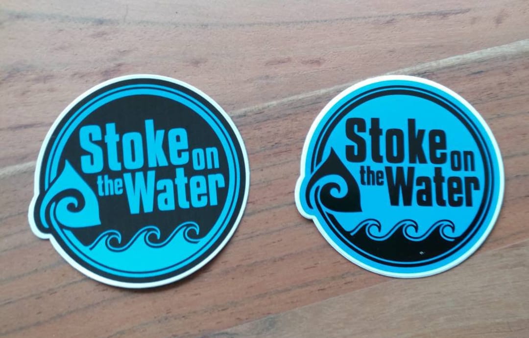 Stoke on the Water Sticker - Etsy