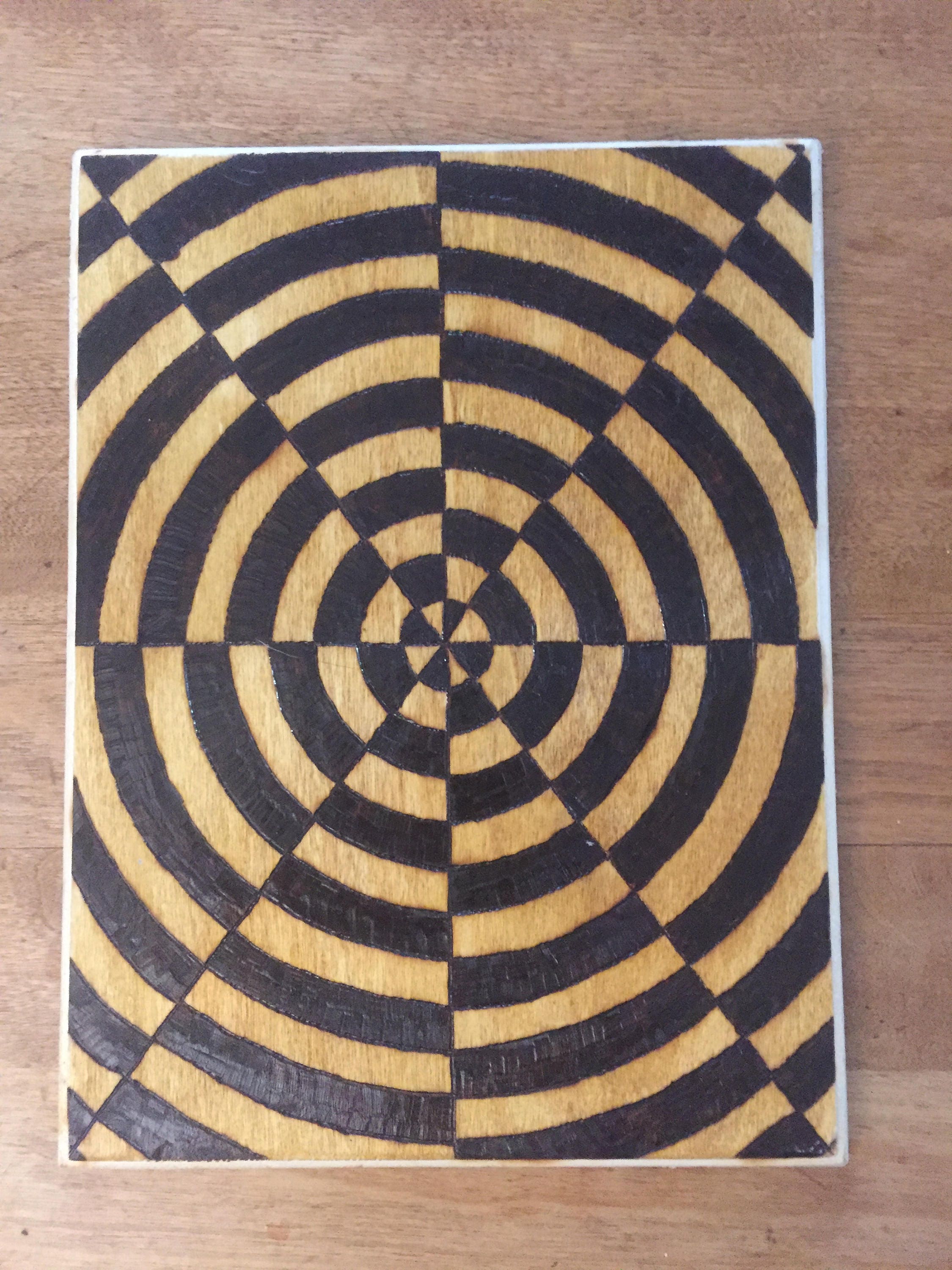 Abstract Wood Burning - Etsy