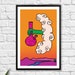 Ace of Bongs Poster / Stoner Poster / Weed Art Print - Etsy