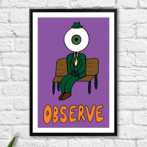 Weird Paperwork Poster / Weird Poster / Surreal Art Print - Etsy