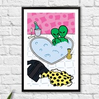 Stoner Fly / Weed Humor Poster / 420 Art Print - Etsy