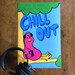 Chill Out Poster / Surreal Poster / Weird Art Print - Etsy