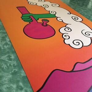 Ace of Bongs Poster / Stoner Poster / Weed Art Print - Etsy