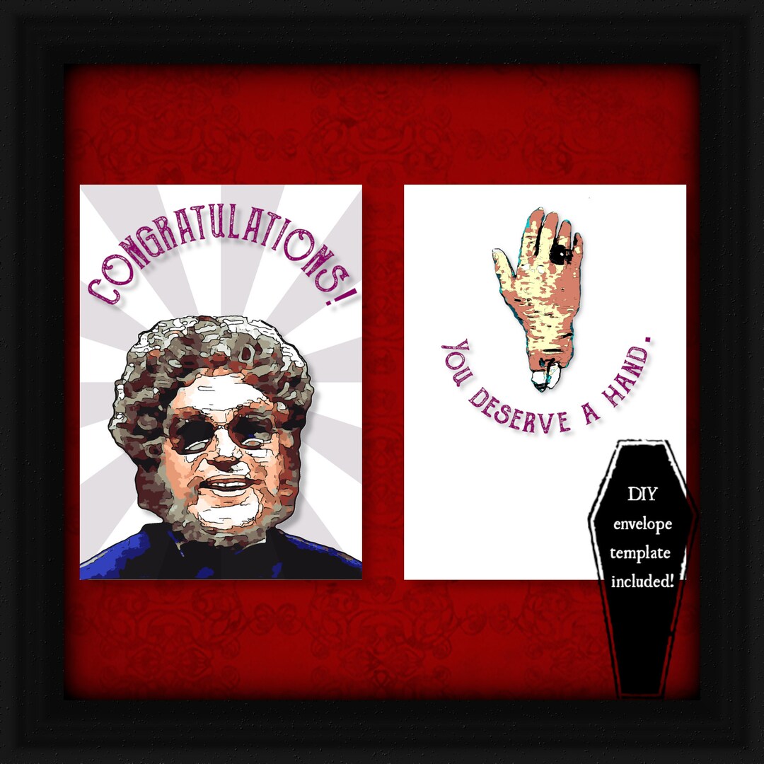 Dark Shadows-congratulations-count Petofi-horror Greeting Card by ...