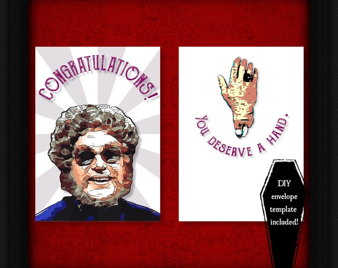 Dark Shadows-congratulations-count Petofi-horror Greeting Card by ...