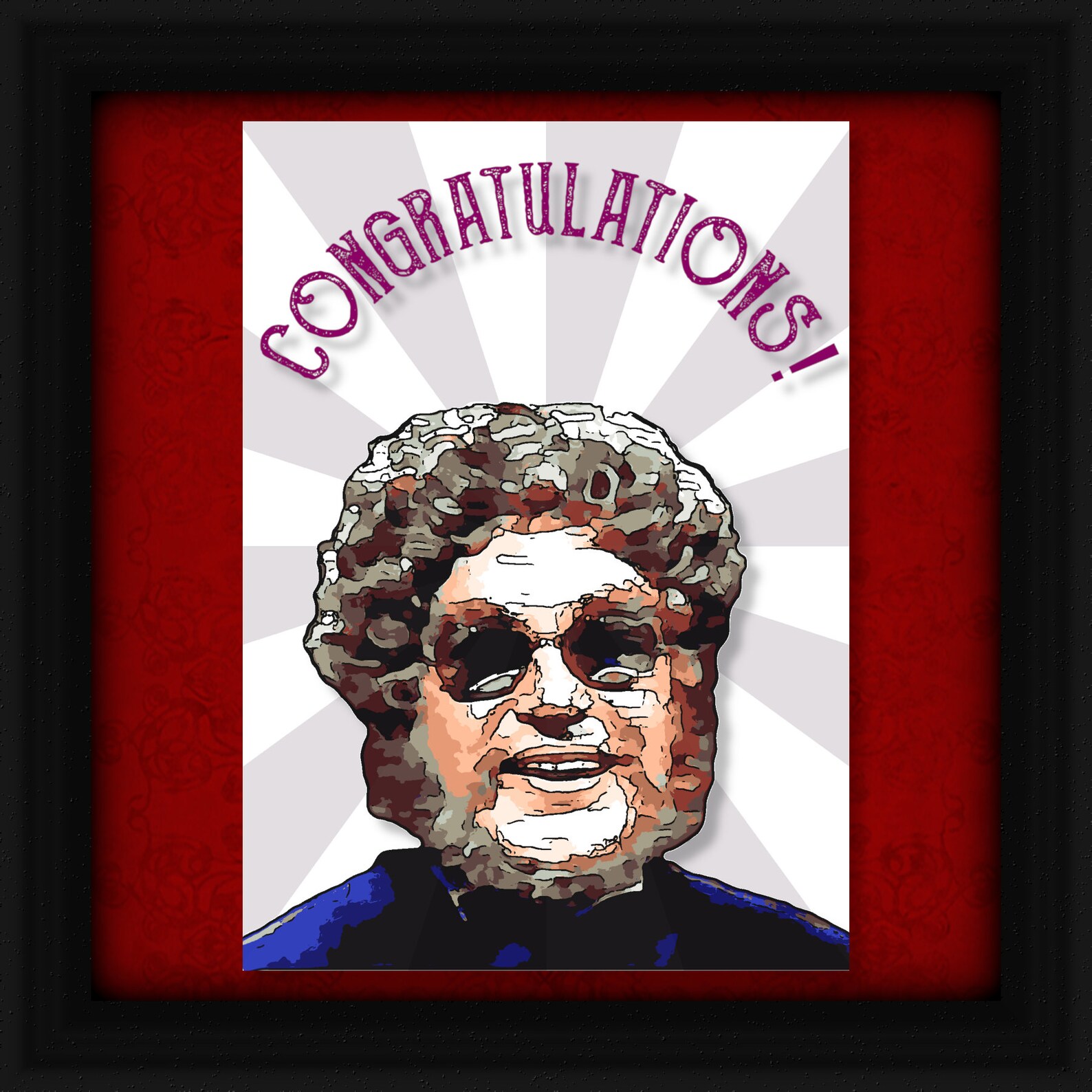 Dark Shadows-congratulations-count Petofi-horror Greeting Card by ...