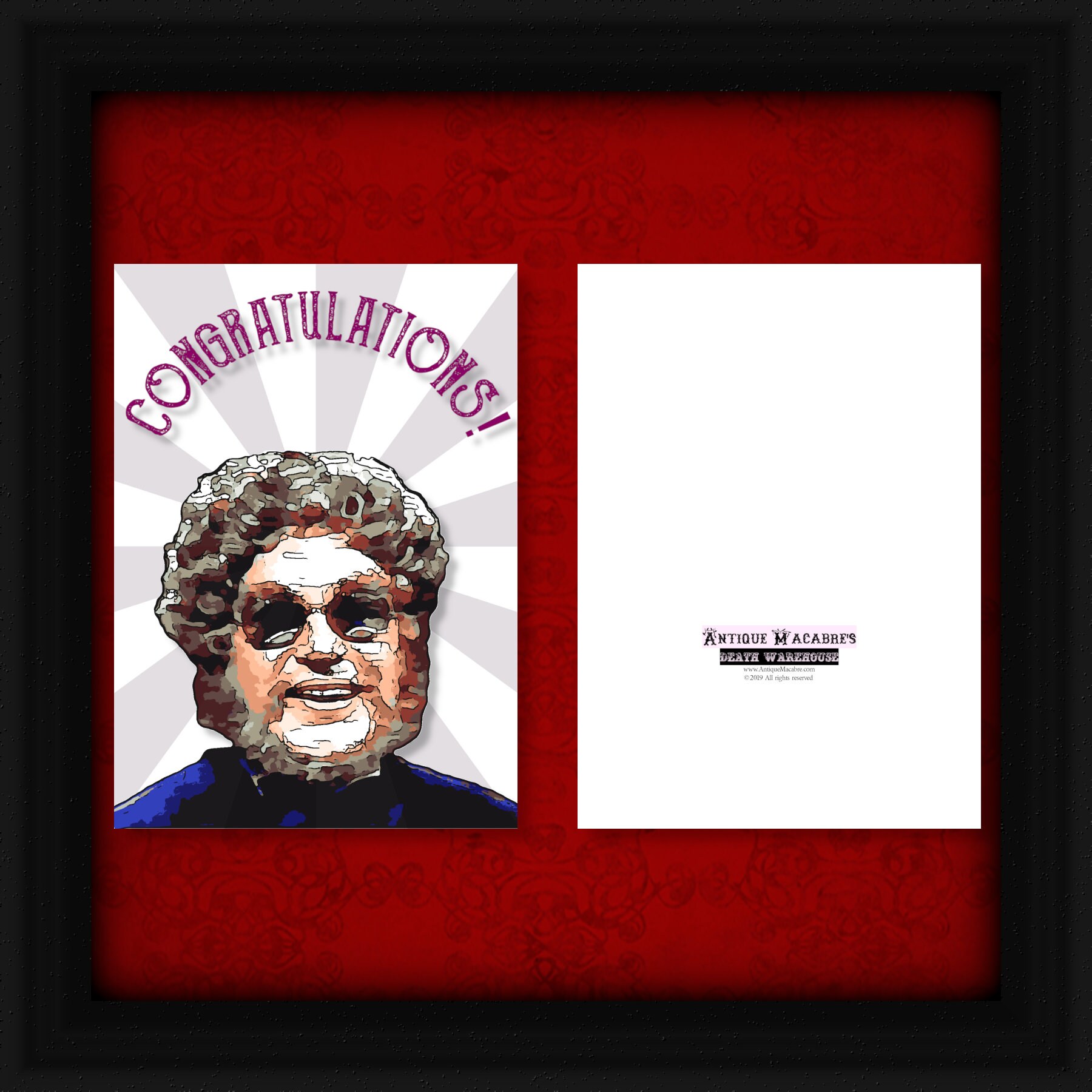 Dark Shadows-congratulations-count Petofi-horror Greeting Card by ...