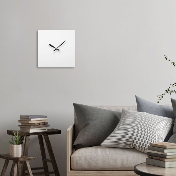 Square Wall Clock - Etsy