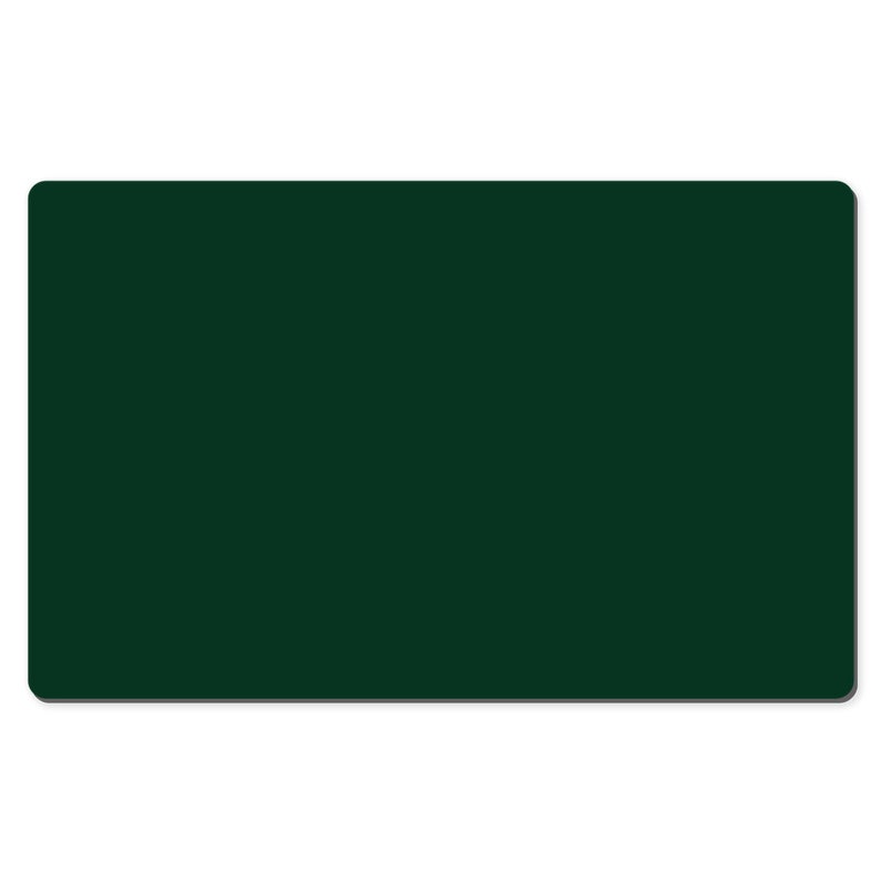 Forest Green Desk Mat | Dark Green Office Mat | Deep Green Game Pad ...