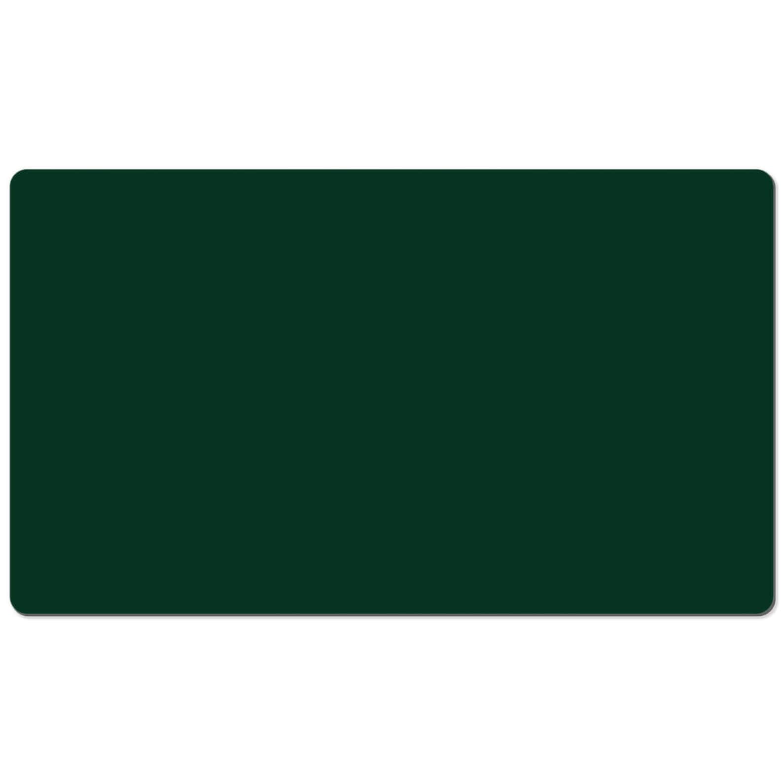 Forest Green Desk Mat | Dark Green Office Mat | Deep Green Game Pad ...