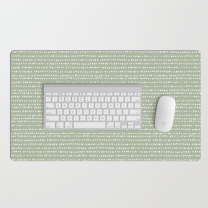 Green Desk Mat - Etsy