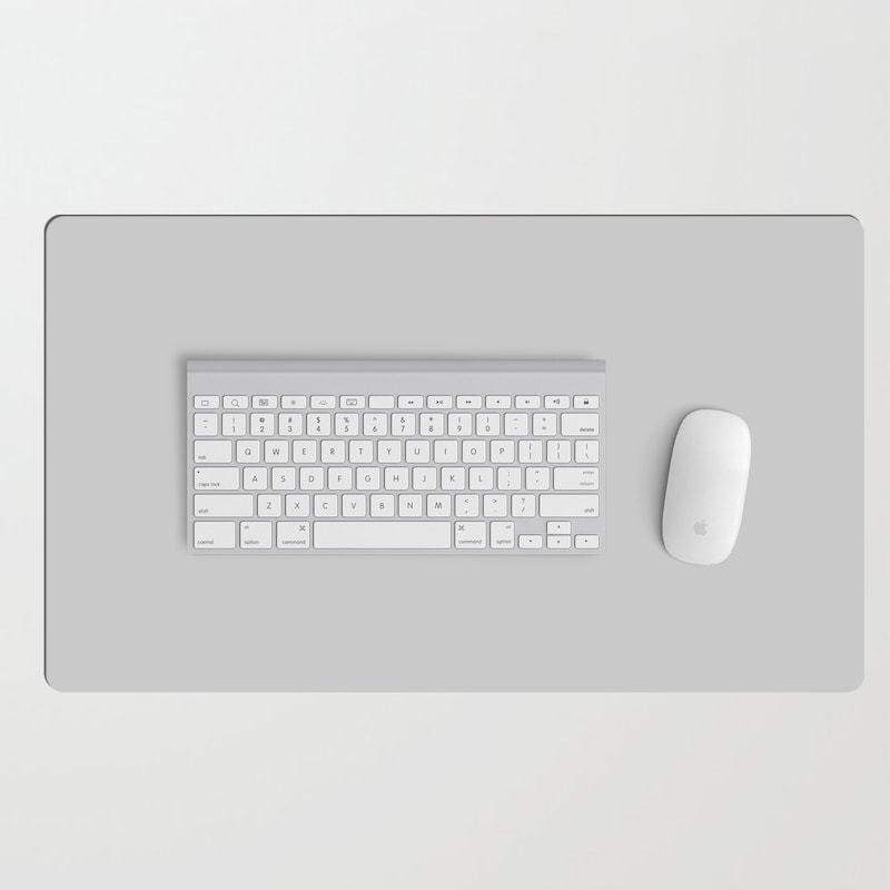 Grey Desktop Mouse Mat - Etsy