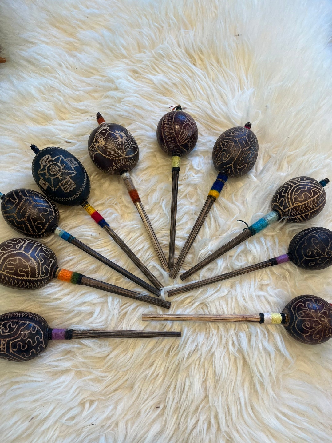 2 Peruvian Shakers Ceremony Shamanic (2 in Each Order!) - Etsy