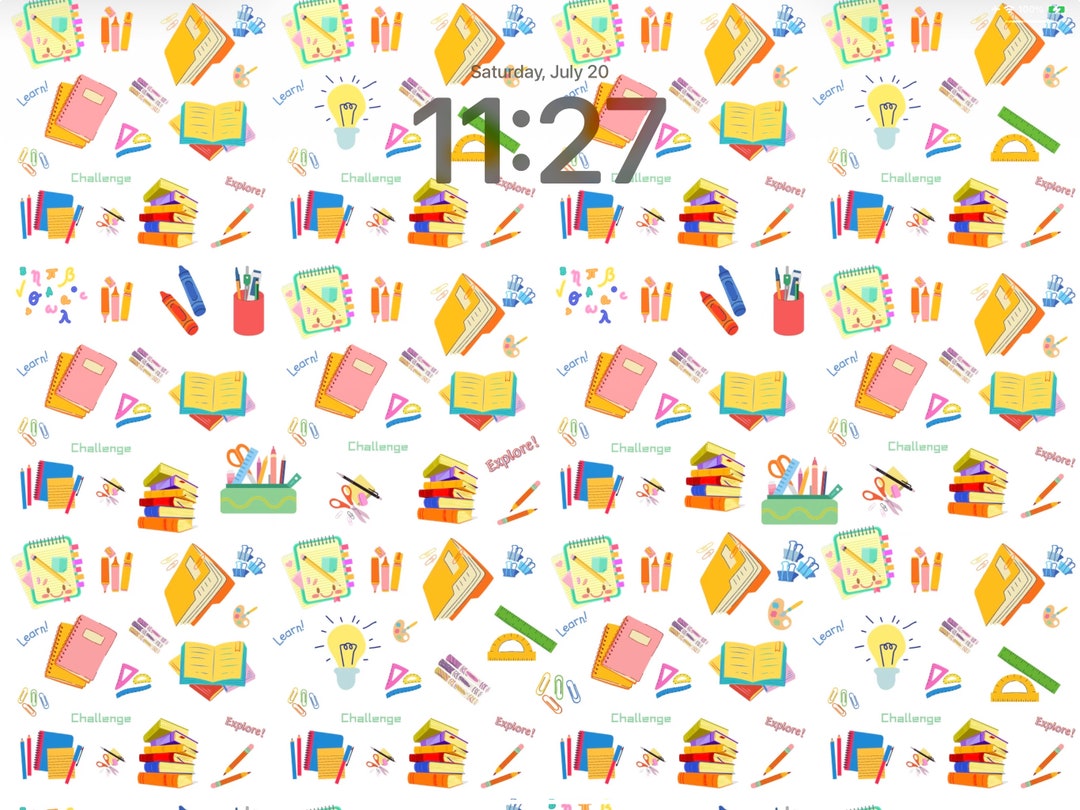 2024 Back to School Digital Wallpaper - Etsy