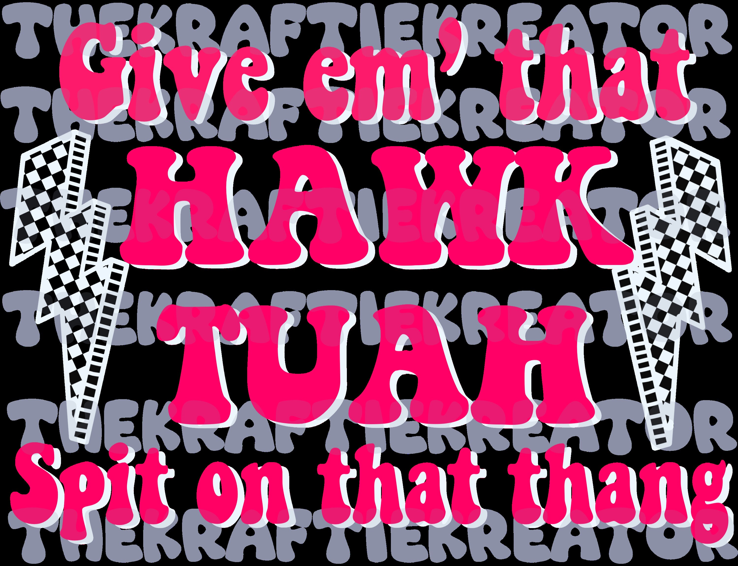 Hawk Tuah PNG, Retro, Groovy, Funny, Spit on That Thing, Matching ...